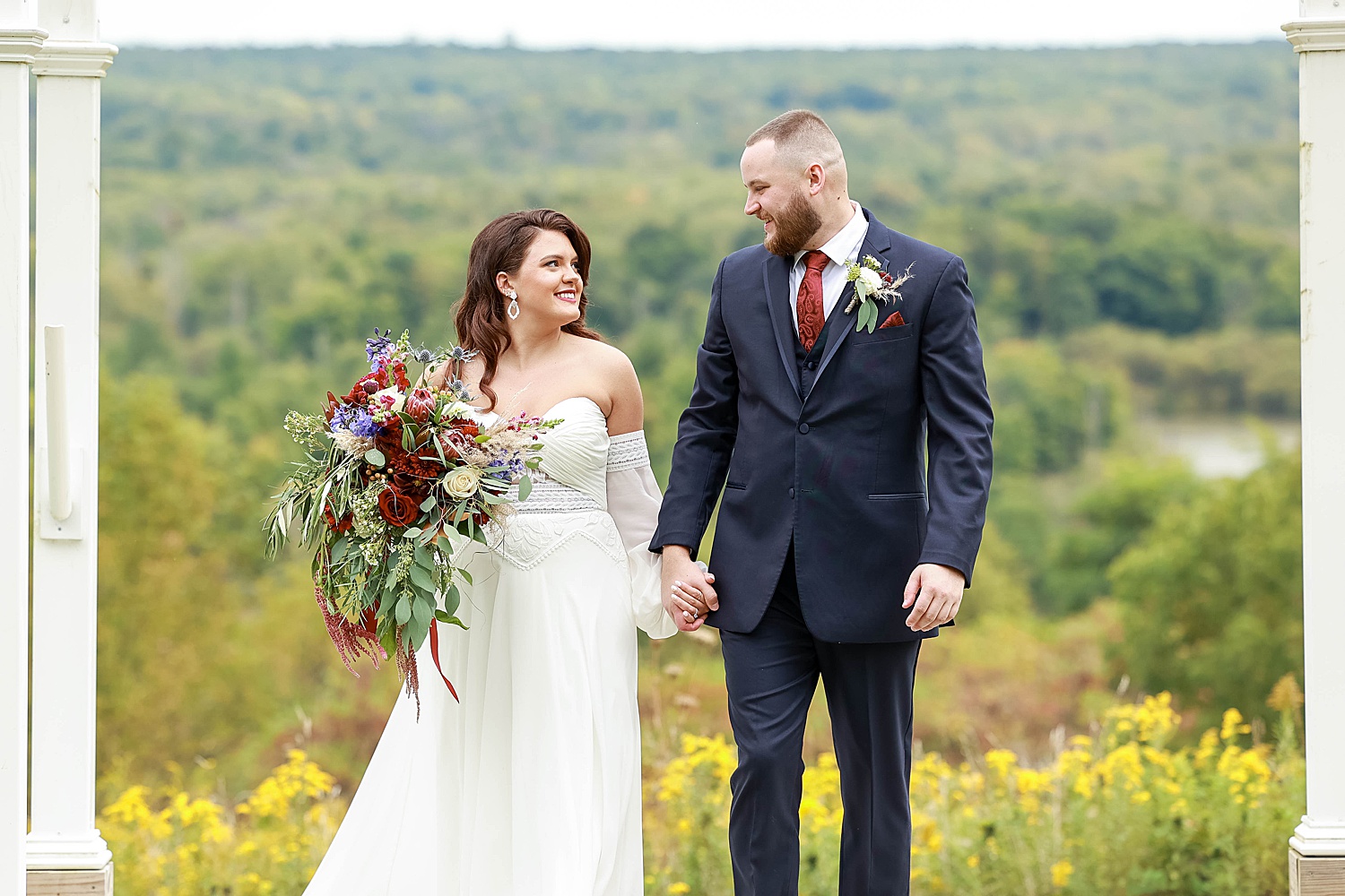 Boho Glam Wedding at Sparrow Hill Venue | Burgh Brides