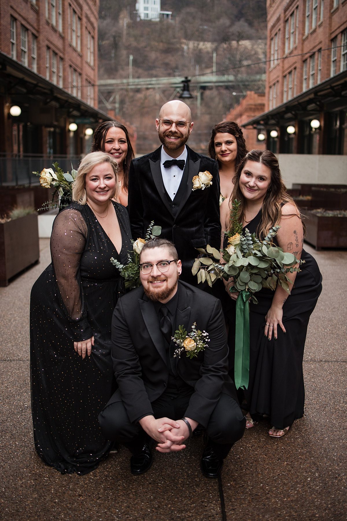 Moody Chic NYE Wedding at Laube Hall | Burgh Brides