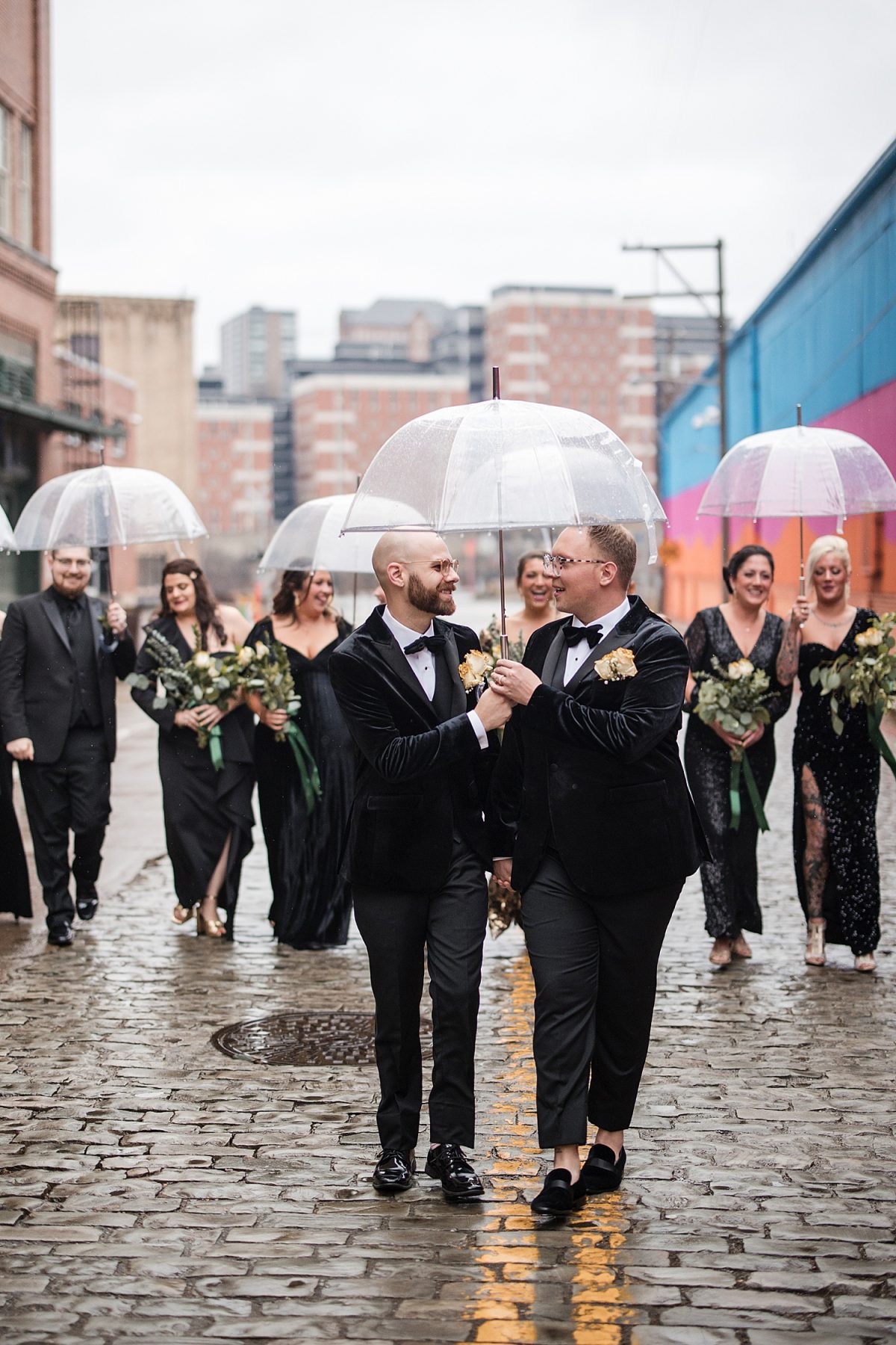Moody Chic NYE Wedding at Laube Hall | Burgh Brides