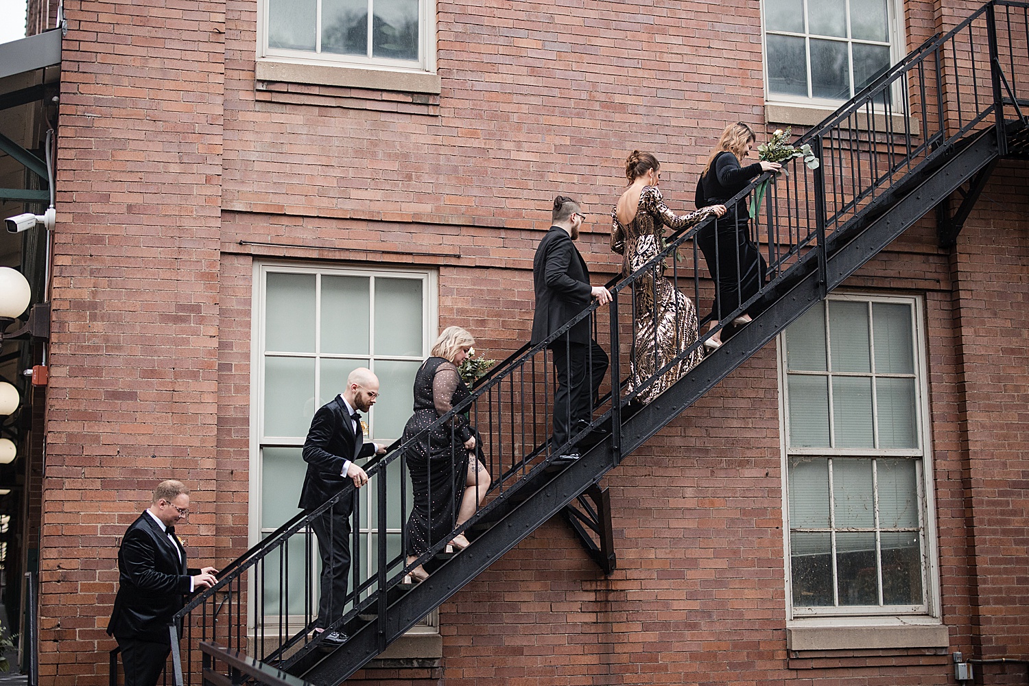 Moody Chic NYE Wedding at Laube Hall | Burgh Brides