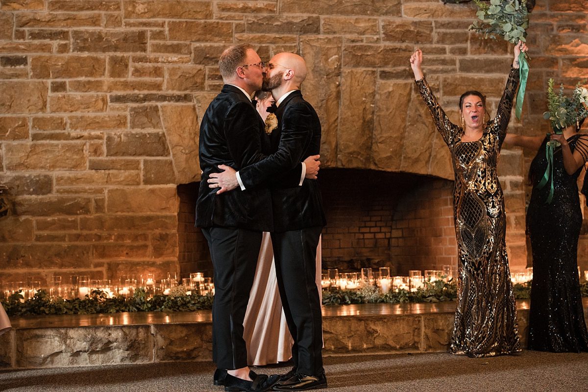 Moody Chic NYE Wedding at Laube Hall | Burgh Brides