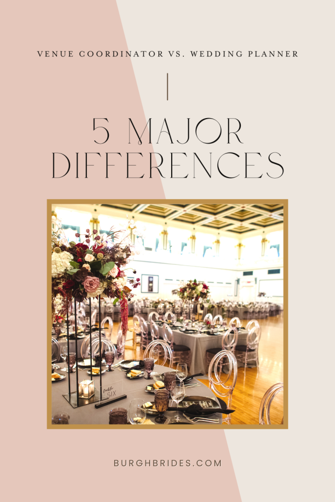A Venue Coordinator vs. A Wedding Planner: 5 Major Differences