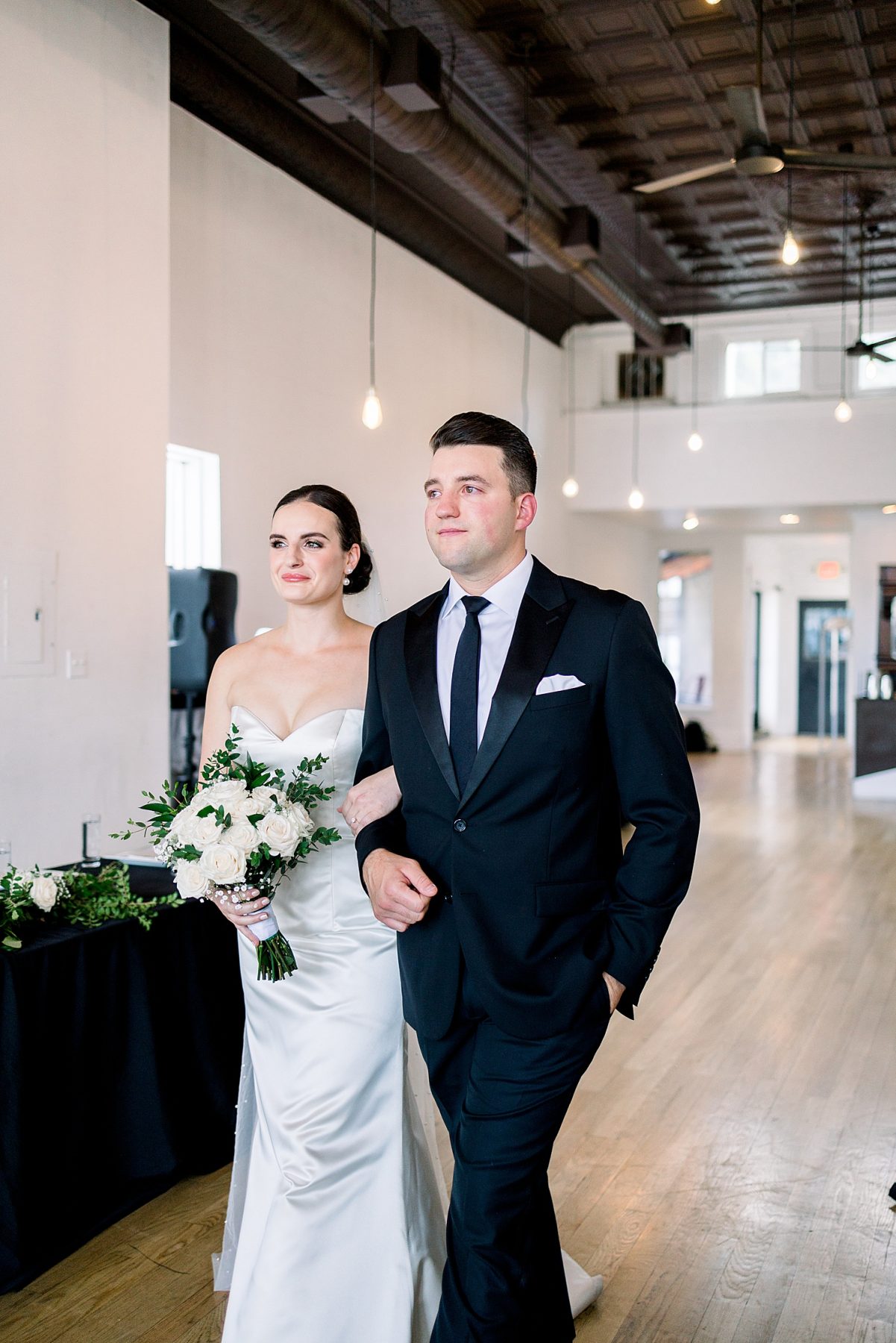 Intimate Minimalist Bar Marco Wedding | Burgh Brides