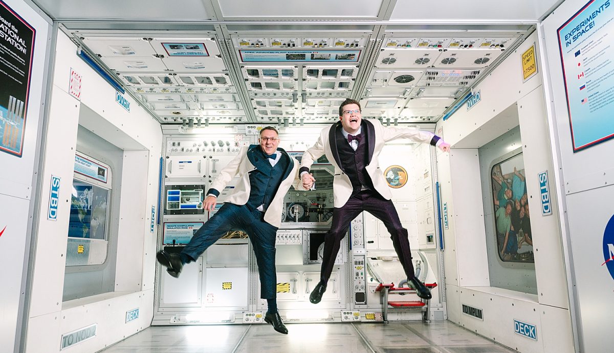 Nerdy Wedding at the Carnegie Science Center | Burgh Brides