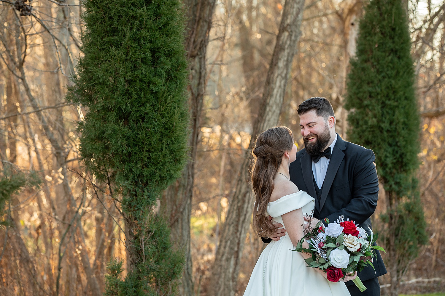Elegant Wintertime Wedding at Bella Sera Event Villa