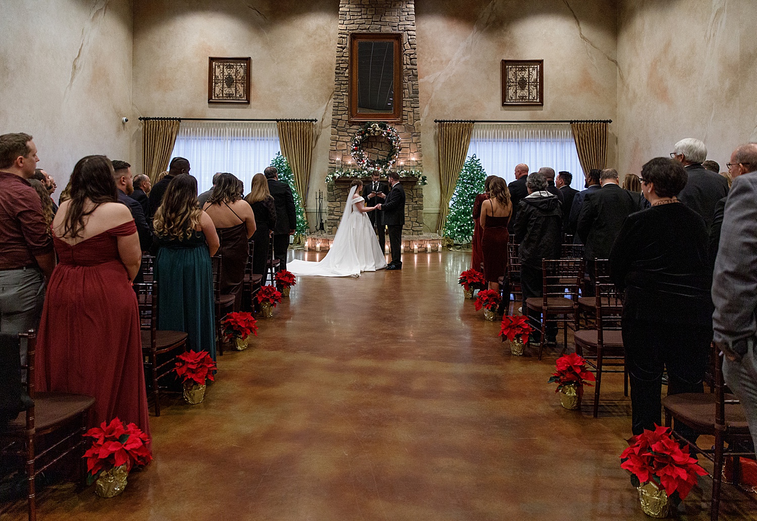 Elegant Wintertime Wedding at Bella Sera Event Villa