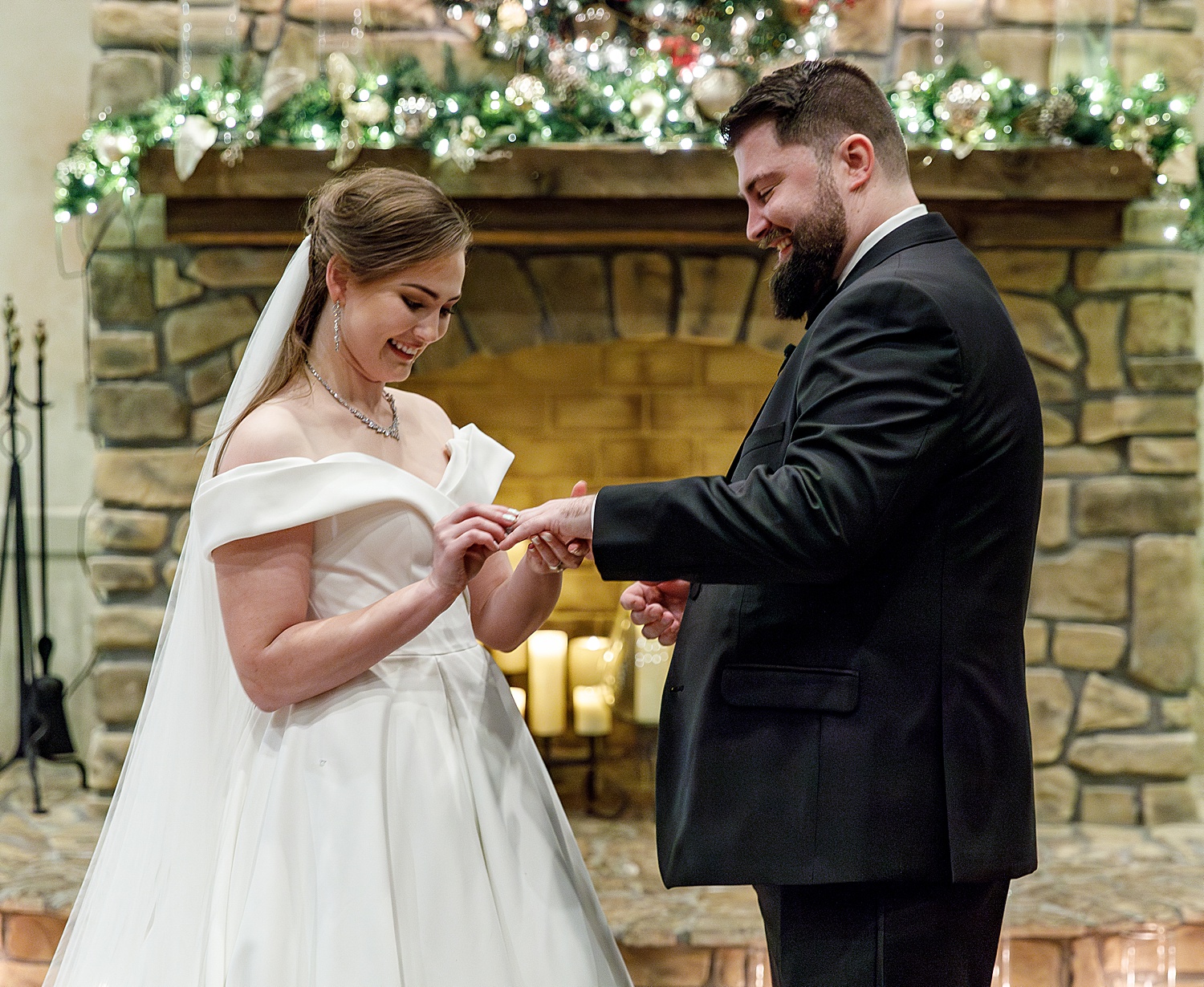 Elegant Wintertime Wedding at Bella Sera Event Villa