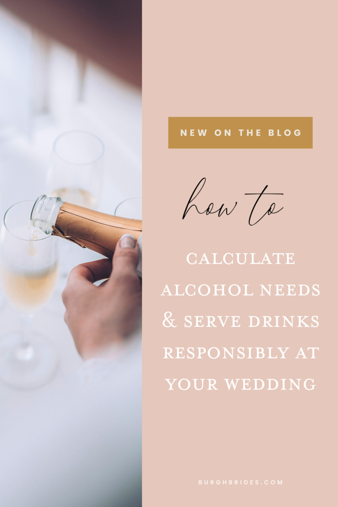 How to serve alcohol at a wedding | Beachweddingtips.com