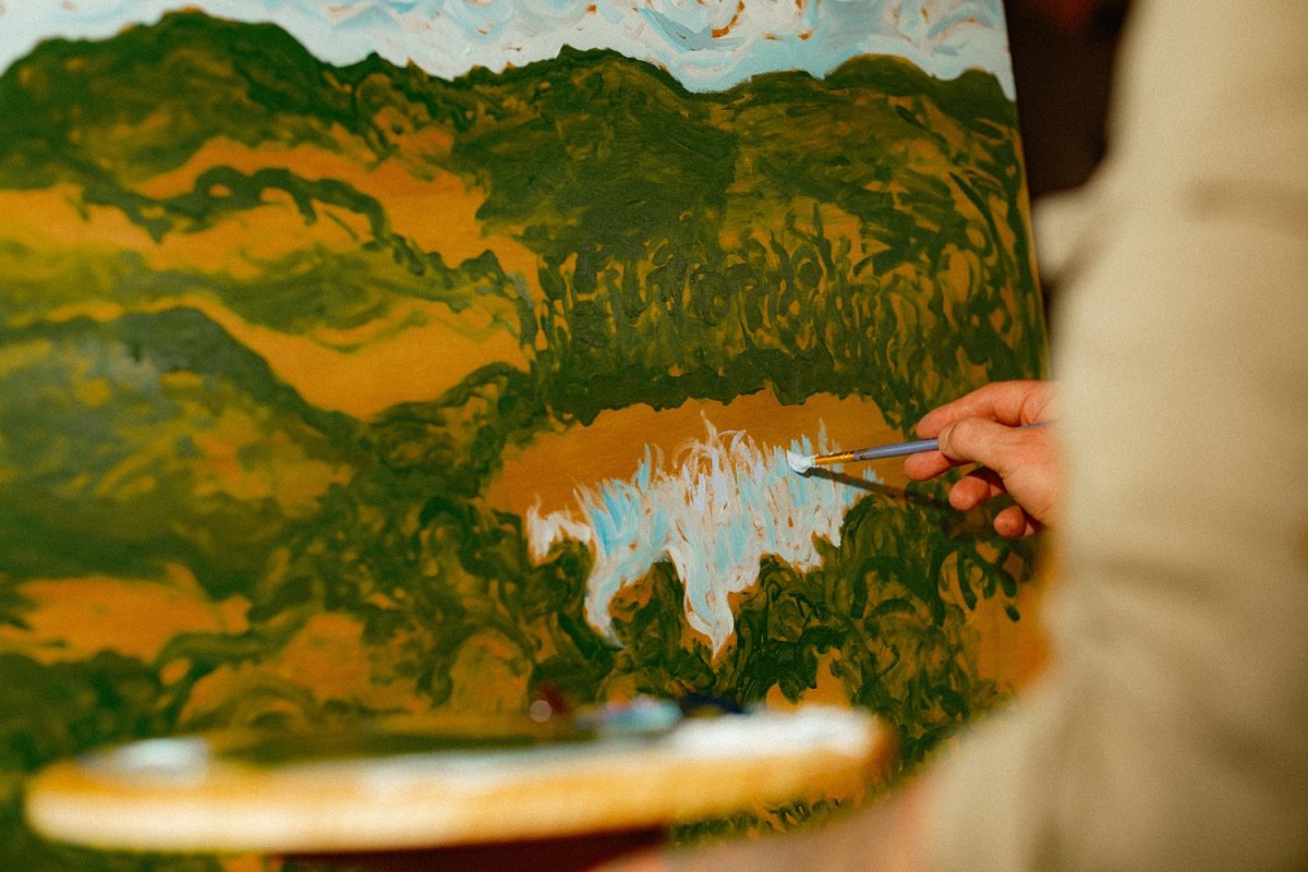 Dray Art Co. | Pittsburgh Wedding Live Painter | Burgh Brides