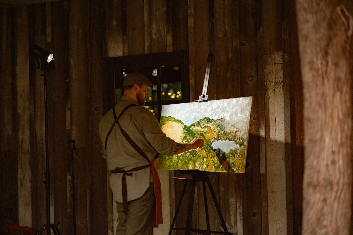 Dray Art Co. | Pittsburgh Wedding Live Painter | Burgh Brides