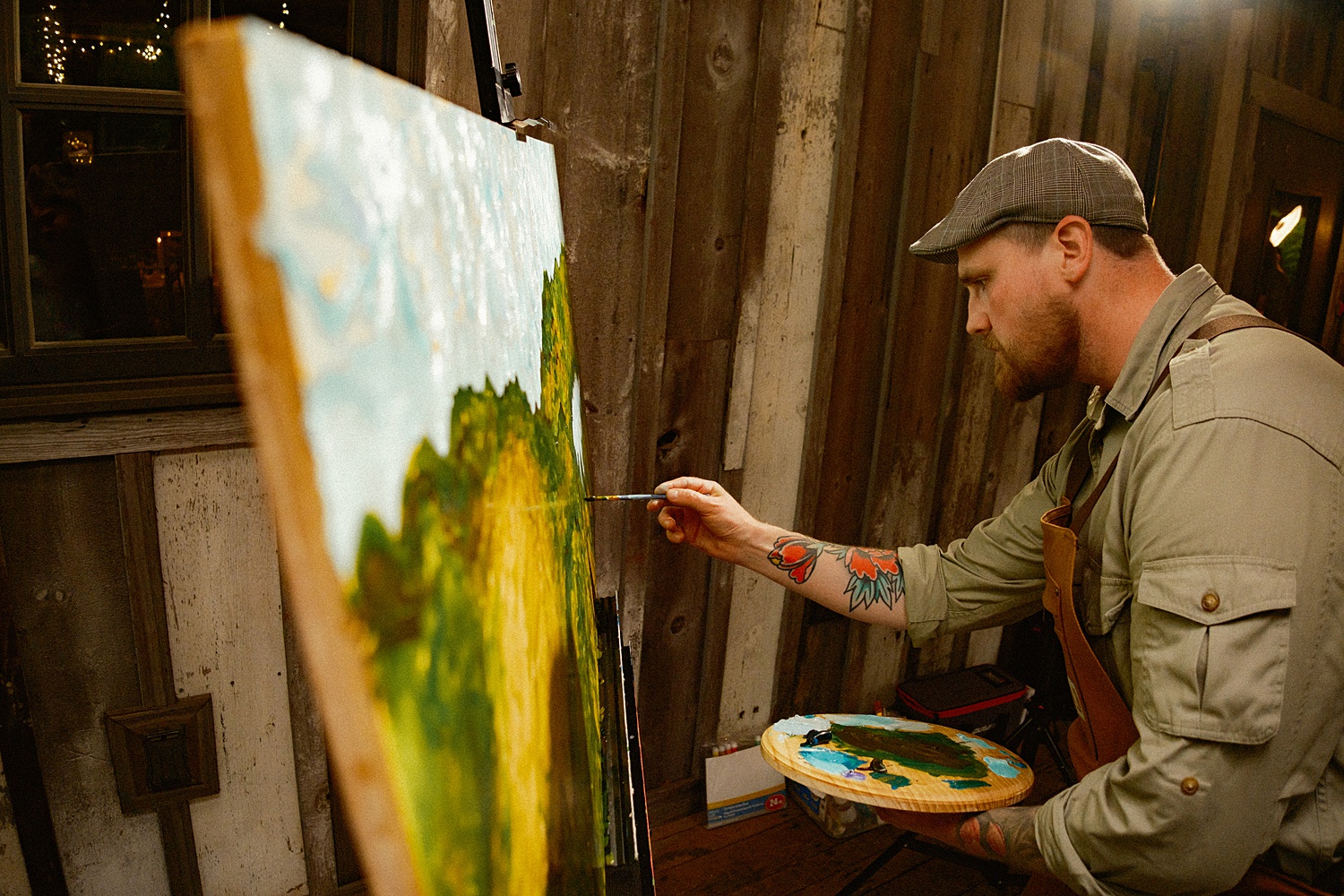 Dray Art Co. | Pittsburgh Wedding Live Painter | Burgh Brides
