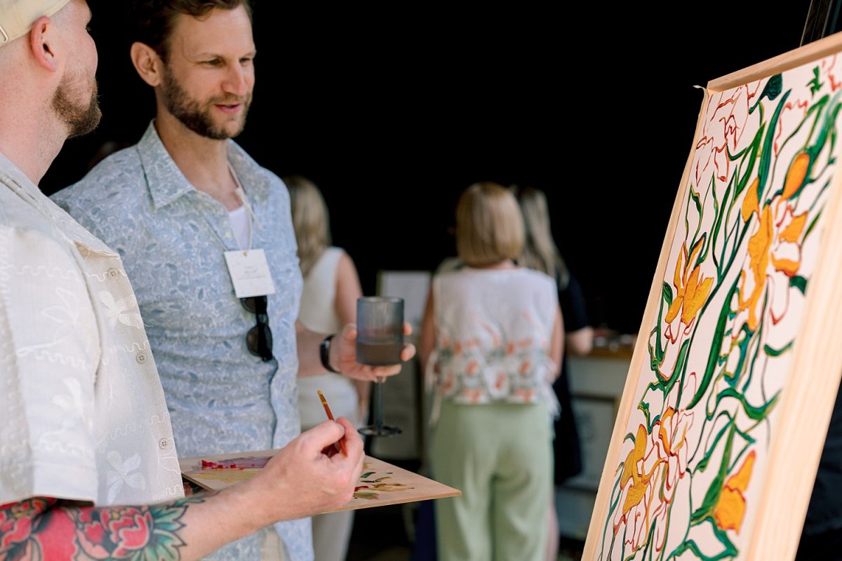 Dray Art Co. | Pittsburgh Wedding Live Painter | Burgh Brides